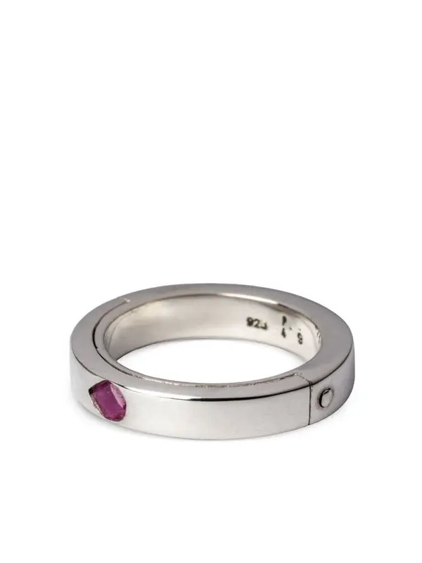 PARTS OF FOUR Sistema Ruby Ring - Silver