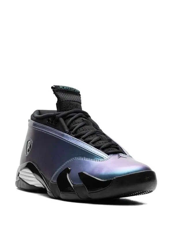 JORDAN Air 14 Low Mineral Teal Sneakers - Blue