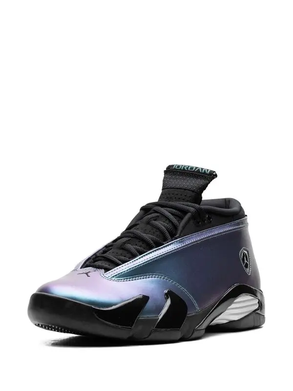 JORDAN Air 14 Low Mineral Teal Sneakers - Blue