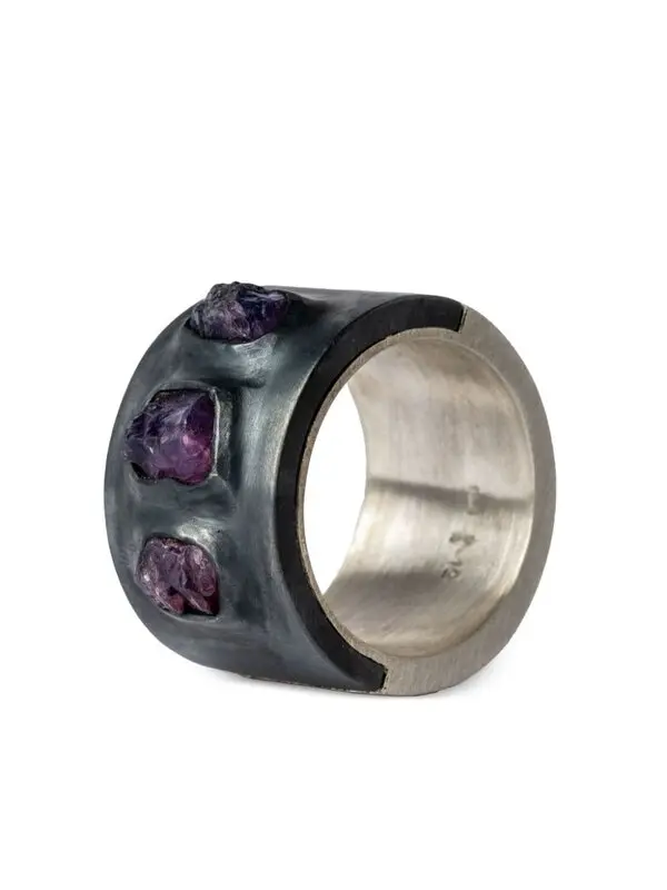 PARTS OF FOUR Sistema Sapphire Sterling Ring