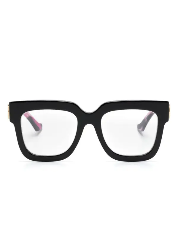 Gucci Square-frame Glasses - Purple