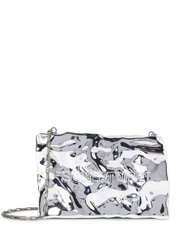 Off-White Sculpture Crushed Clutch
