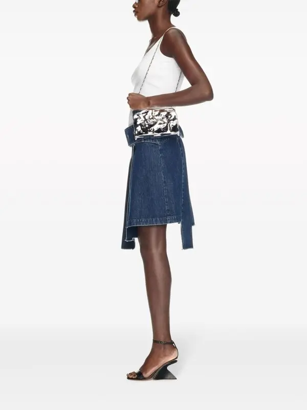 Off-White Sculpture Crushed Clutch
