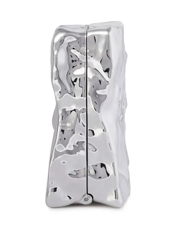 Off-White Sculpture Crushed Clutch