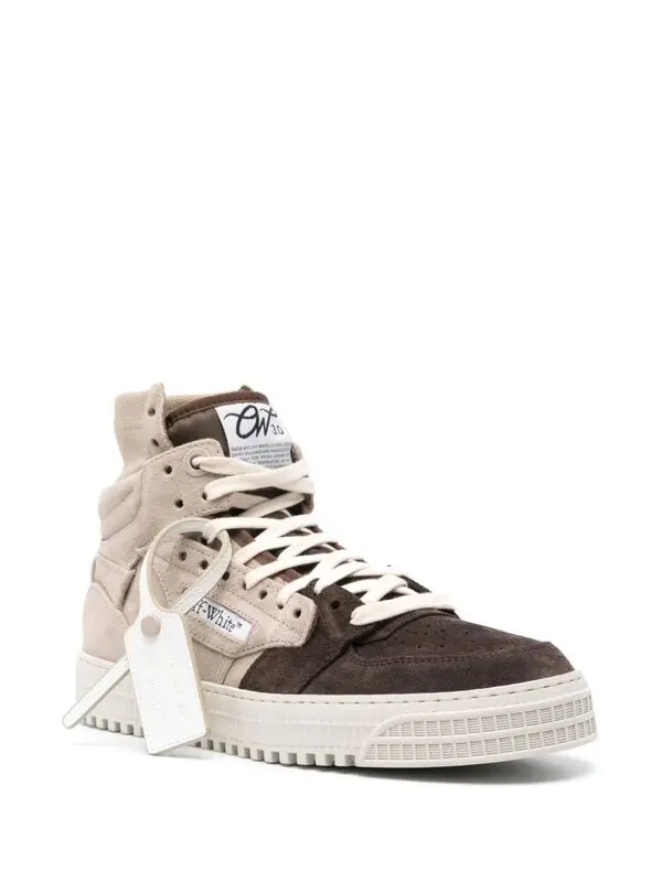 Off-White 3.0 Off Court High-top Sneakers - Brown