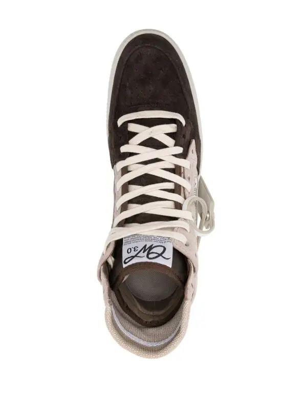Off-White 3.0 Off Court High-top Sneakers - Brown