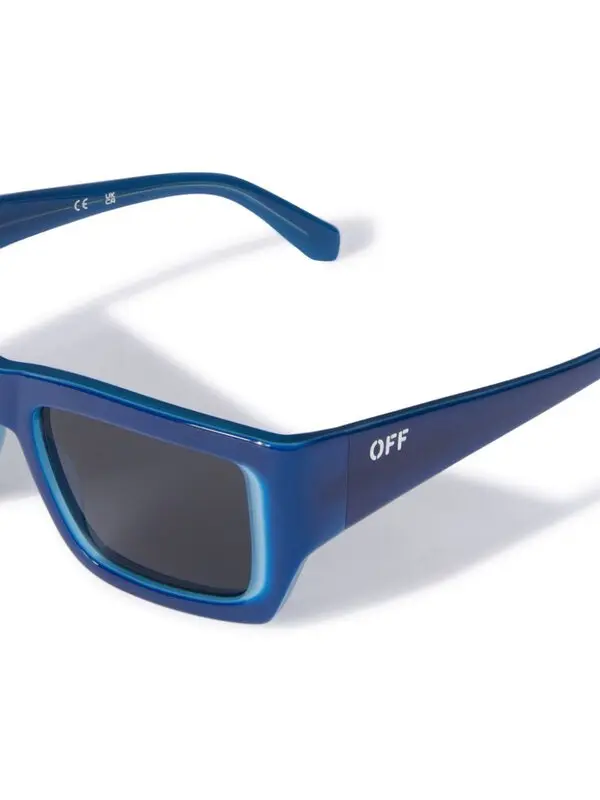 Off-White Prescott Square-frame Sunglasses - Blue