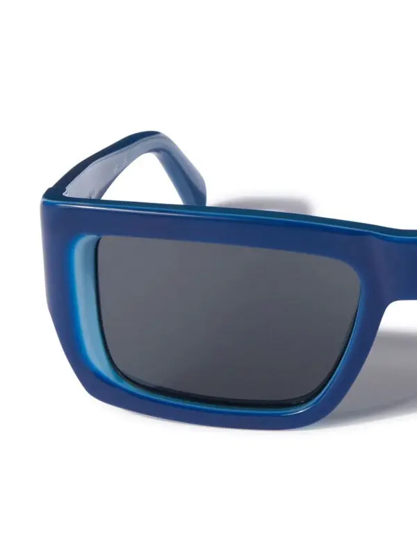 Off-White Prescott Square-frame Sunglasses - Blue