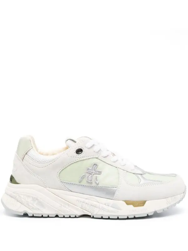 Premiata Mase Panelled Sneakers - Neutrals