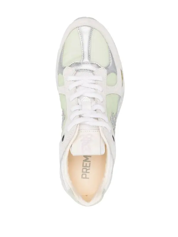 Premiata Mase Panelled Sneakers - Neutrals