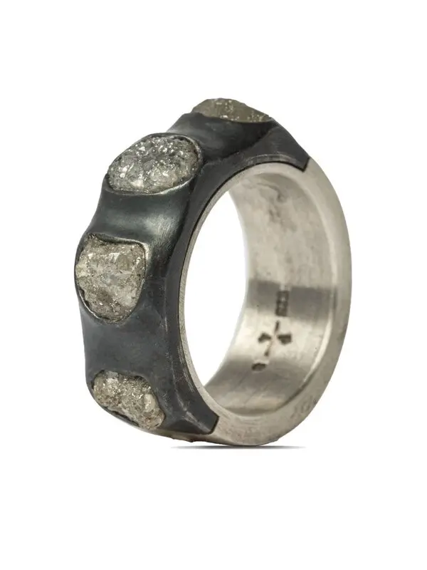 PARTS OF FOUR Sistema Diamond Ring - Grey