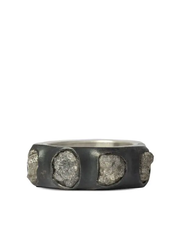 PARTS OF FOUR Sistema Diamond Ring - Grey