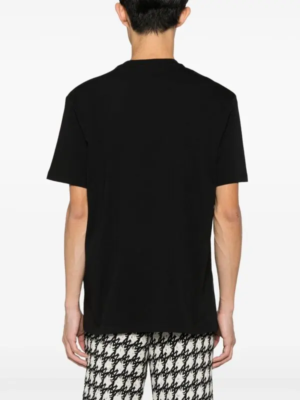 Just Cavalli Logo-print Cotton T-shirt - Black