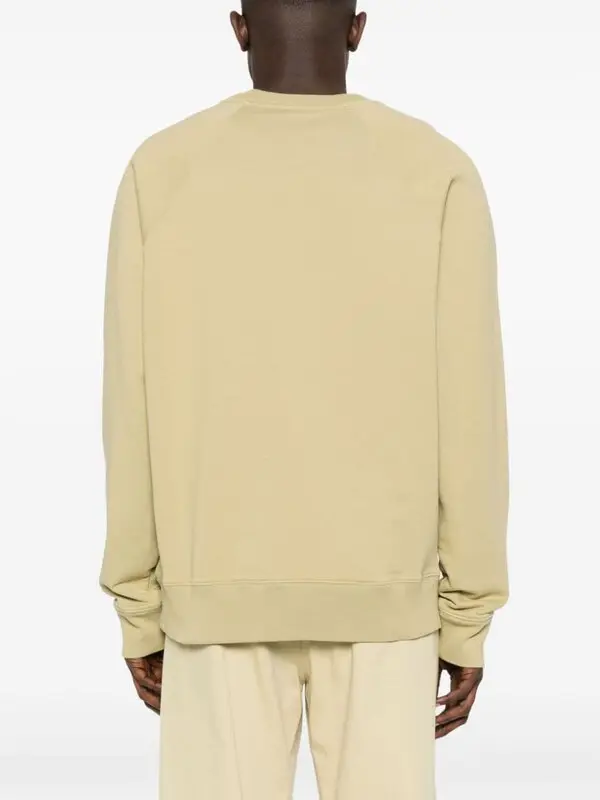Maison Kitsuné Bold Fox Head Cotton Sweatshirt - Green