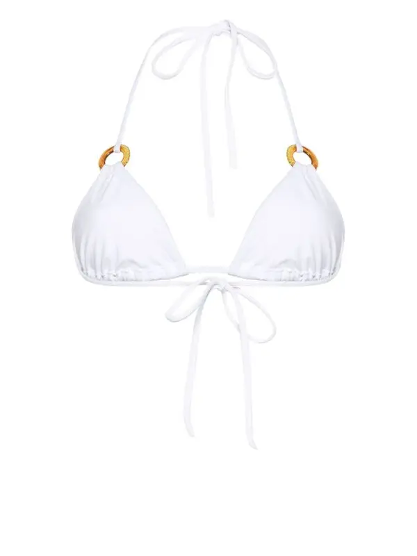 Dsquared2 Ring-detail Triangle Bikini Top
