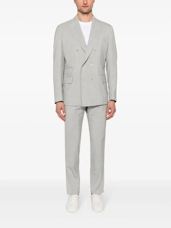 Eleventy Double-breasted Two-piece Suit