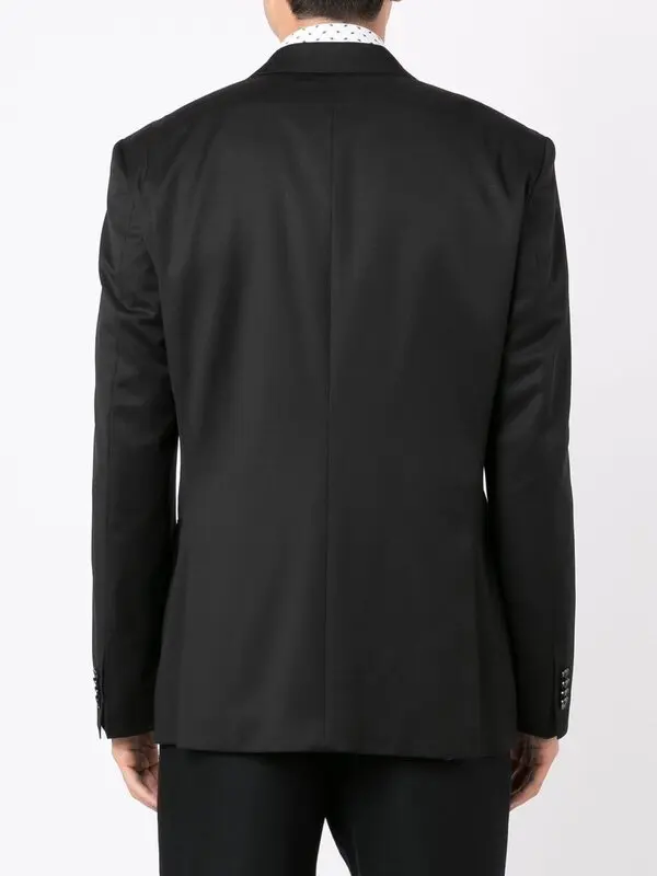 BOSS Single-breasted Fitted Blazer - Black