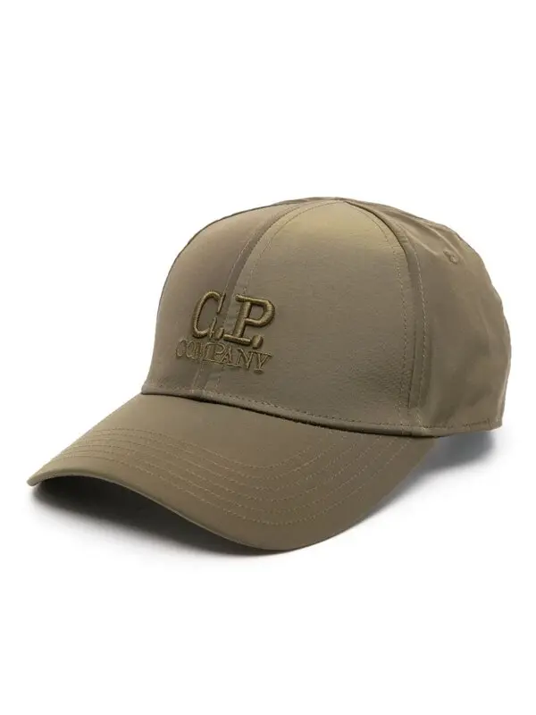 C.P. COMPANY Chrome-r Logo Cap - Green