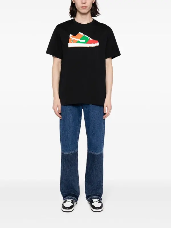 MOSTLY HEARD RARELY SEEN Convenience Sneakers Cotton T-shirt