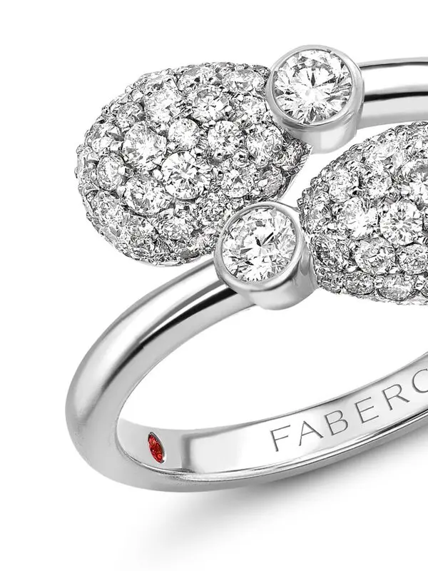 Faberge 18kt White Gold Emotion Diamond Ring