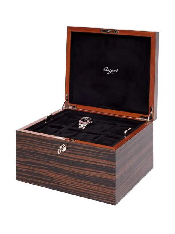 RAPPORT LONDON Heritage Wood 16-watch Box