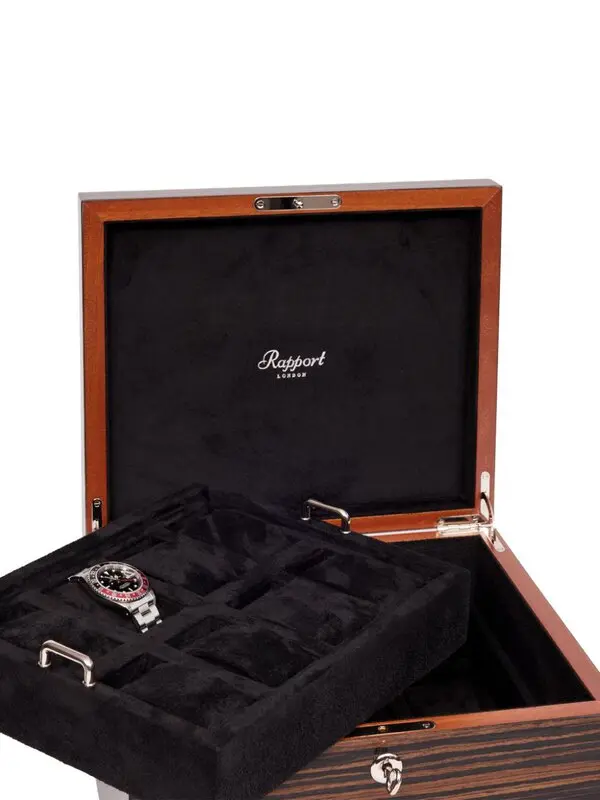 RAPPORT LONDON Heritage Wood 16-watch Box