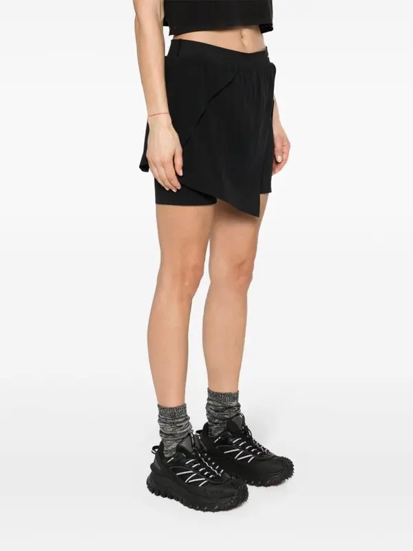 Y3 Logo-printed Mesh Skort