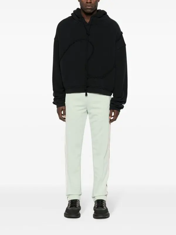 Palm Angels Monogram-embroidered Track Pants - Green