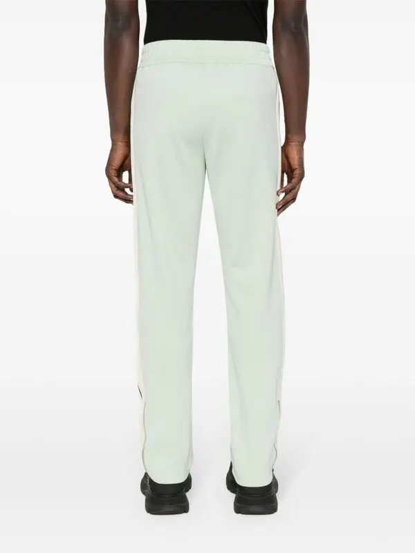 Palm Angels Monogram-embroidered Track Pants - Green