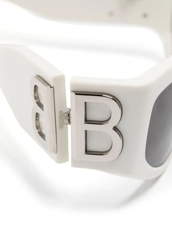Balenciaga Cat-eye Sunglasses - White