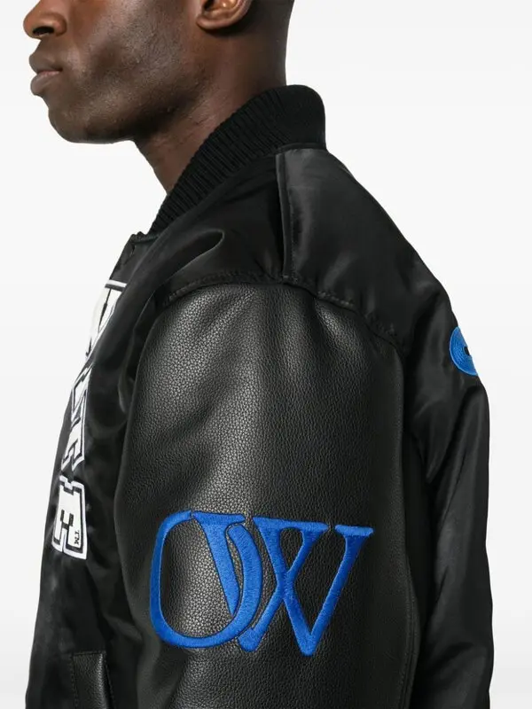Off-White Baseball Varsity Jacket