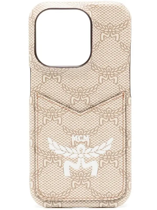 Mcm Himmel Iphone 15 Pro Phone Case - Neutrals