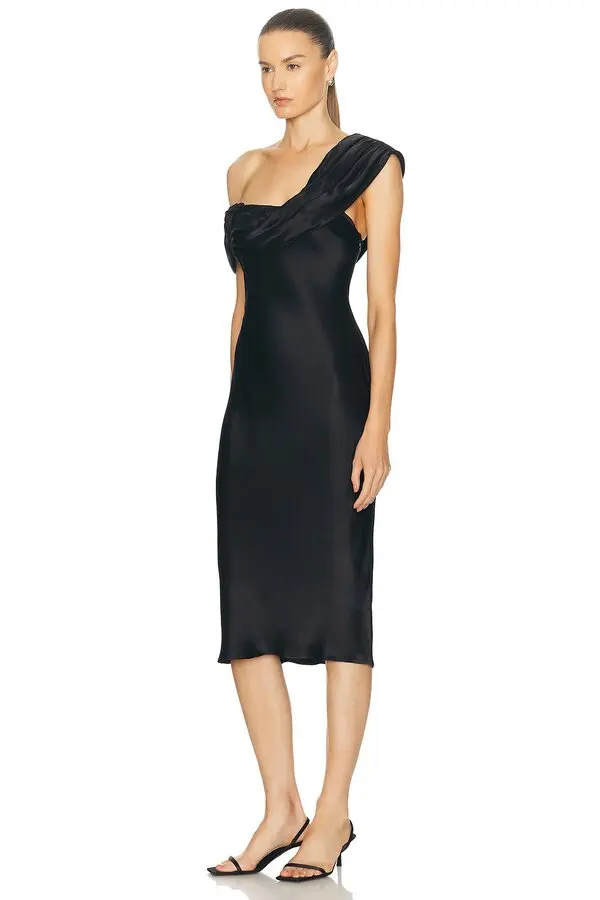 Lpa Vania Midi Dress - Black
