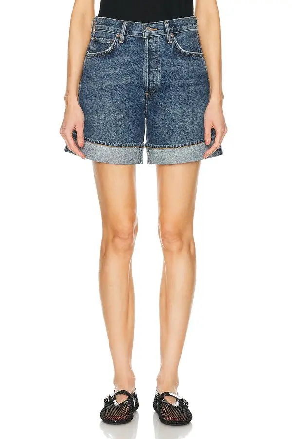AGOLDE Dame Denim Short