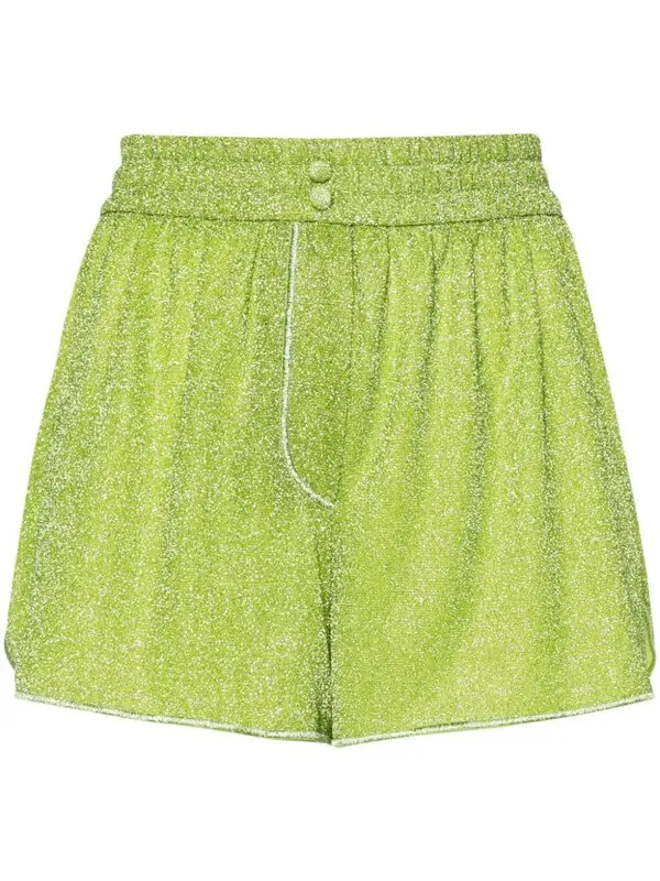 Oseree Lumière Lurex Shorts