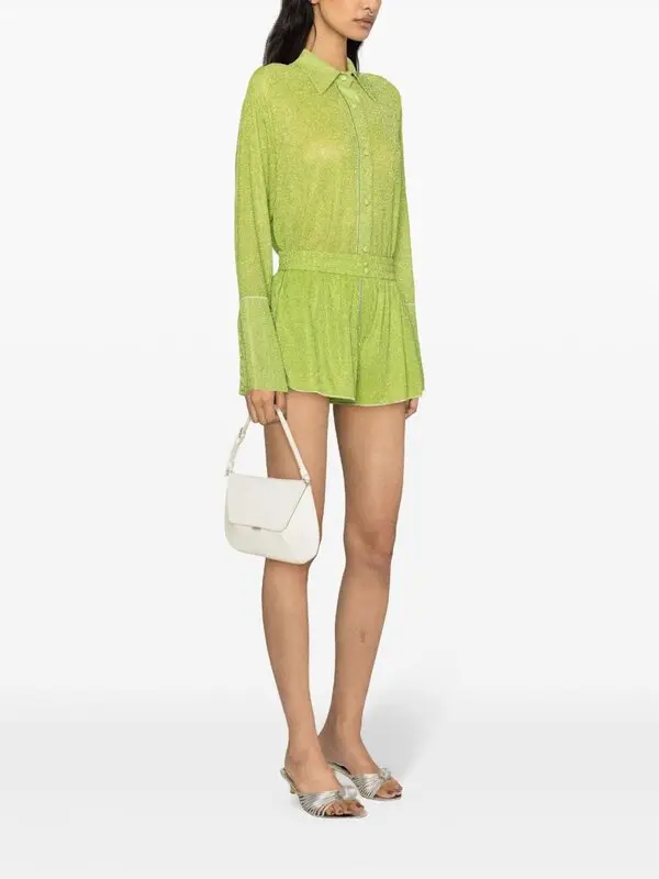 Oseree Lumière Lurex Shorts