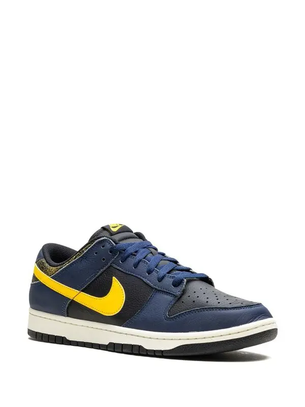 Nike Dunk Low Vintage Michigan Sneakers - Blue