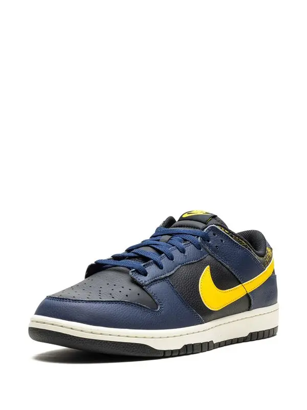 Nike Dunk Low Vintage Michigan Sneakers - Blue