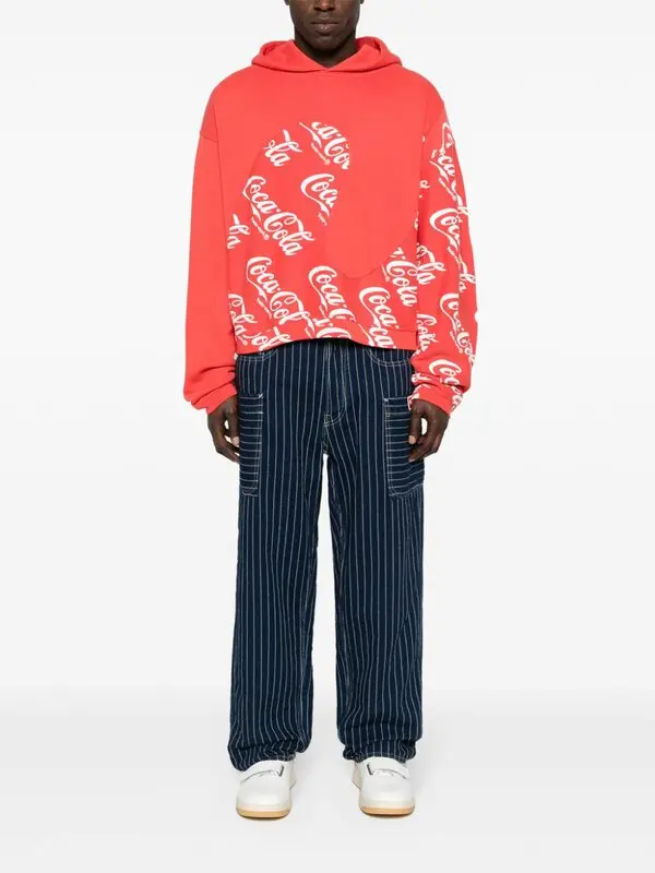 ERL Coca-cola Print Hoodie