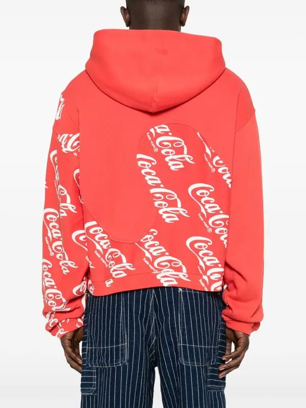 ERL Coca-cola Print Hoodie