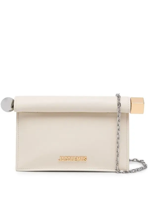 Jacquemus Rond Carré Small Cross Body Bag - Neutrals