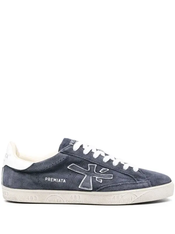 Premiata Steven Low-top Sneakers - Blue
