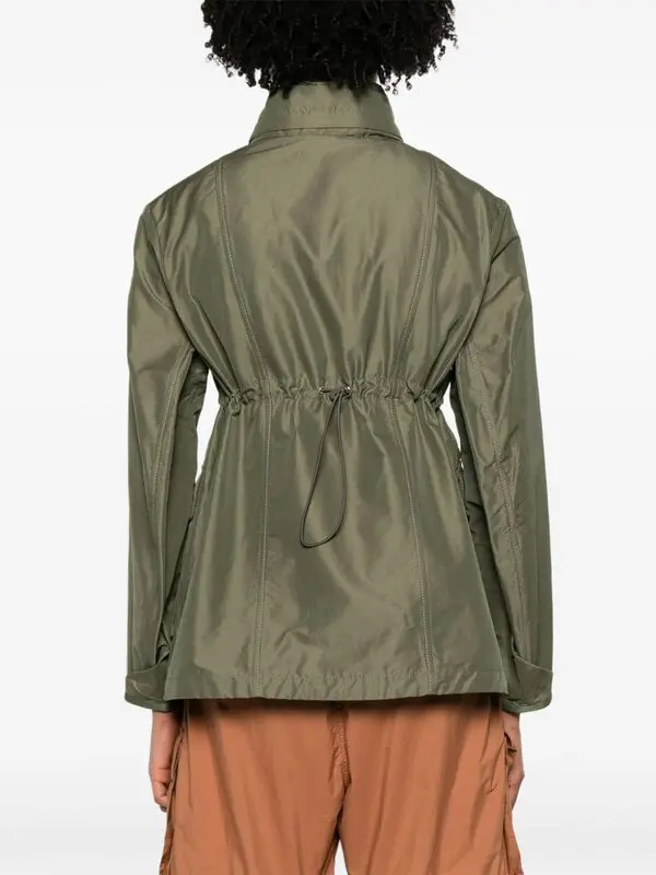 Moncler Ilo Concealed-hood Jacket - Green