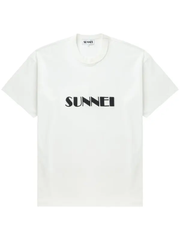 Sunnei Logo-print Cotton T-shirt