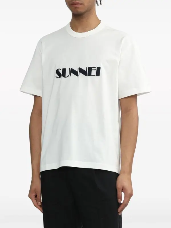 Sunnei Logo-print Cotton T-shirt