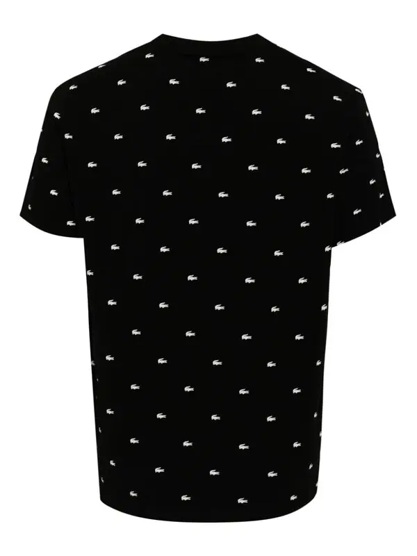 Lacoste Logo-embroidered Cotton Pyjama Set