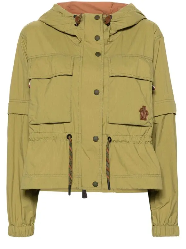 Moncler Limosee Hooded Jacket - Green