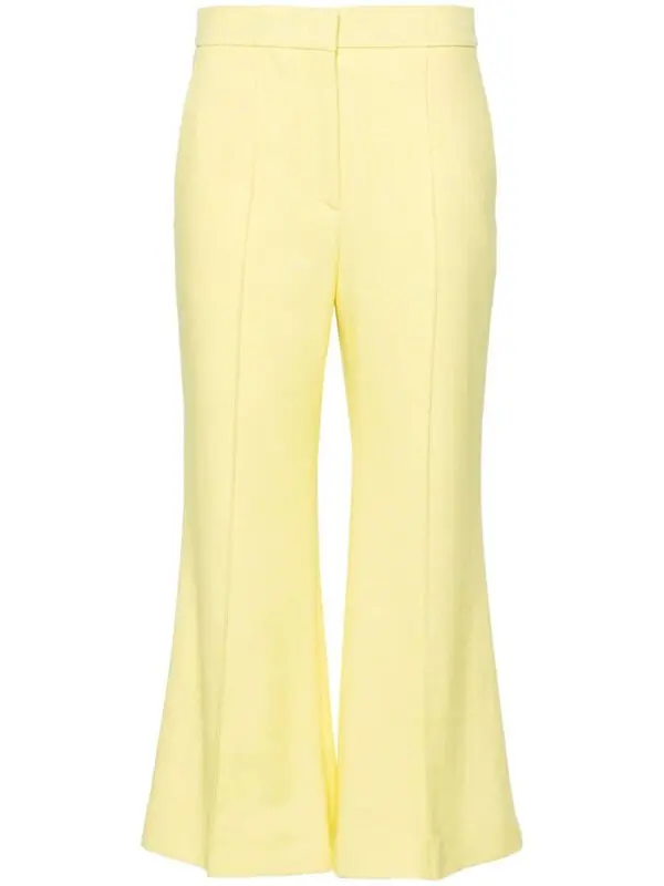 MSGM Mid-rise Cropped Trousers