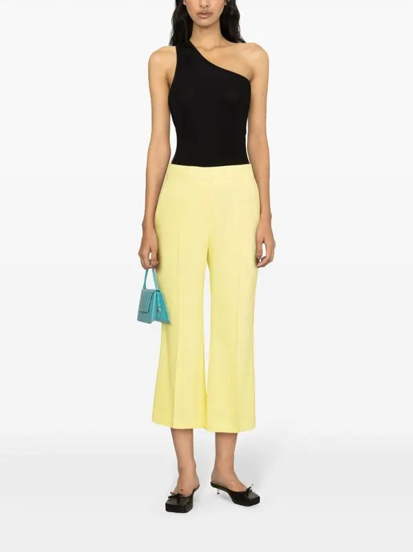 MSGM Mid-rise Cropped Trousers