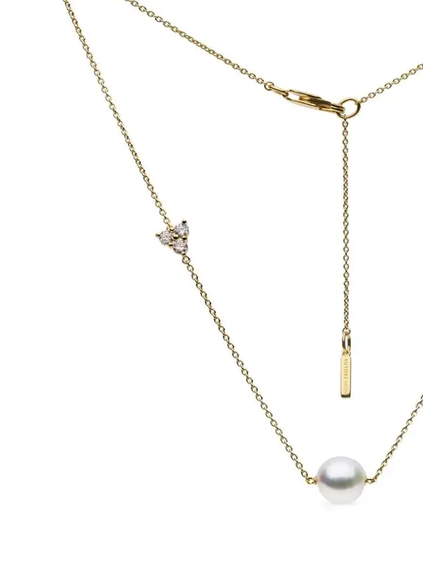 AUTORE MODA Saskia -vermeil Pearl Necklace - Gold